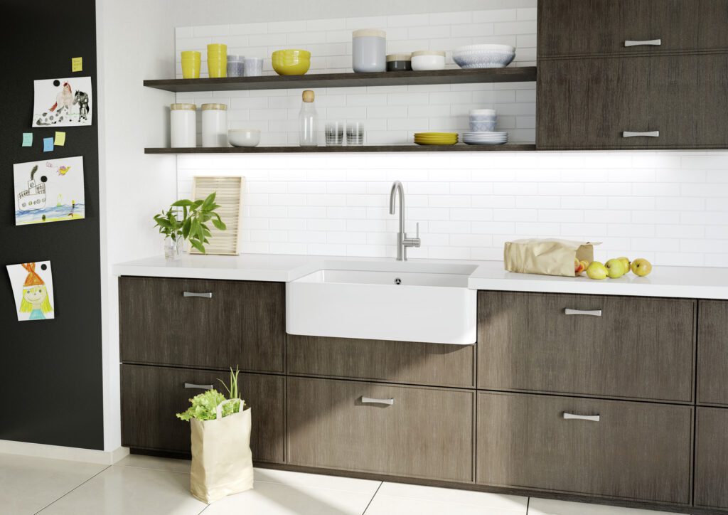 Villae Farmhouse Single Bowl Ceramic Kitchen Sink - Carini Stores Ltd.