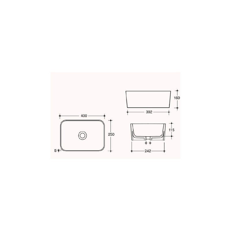 Minimal Basin - Carini Stores Ltd.